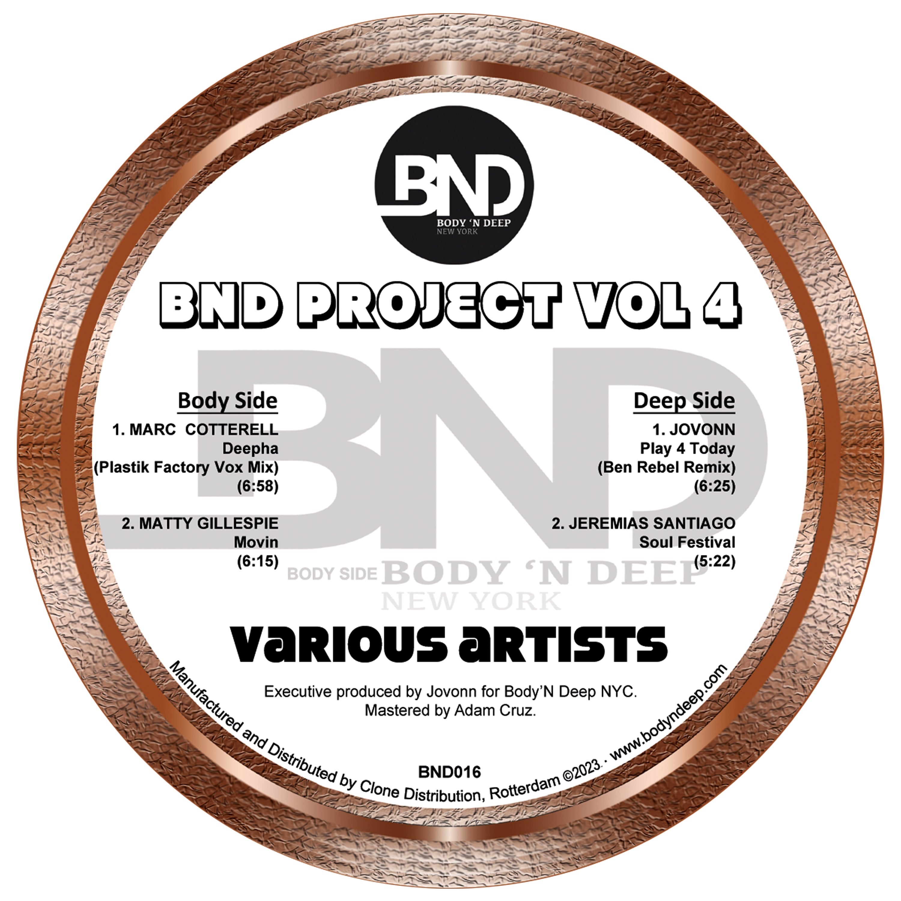 Various Artists | BND Projects Vol 4 – vinylunderground.co.uk