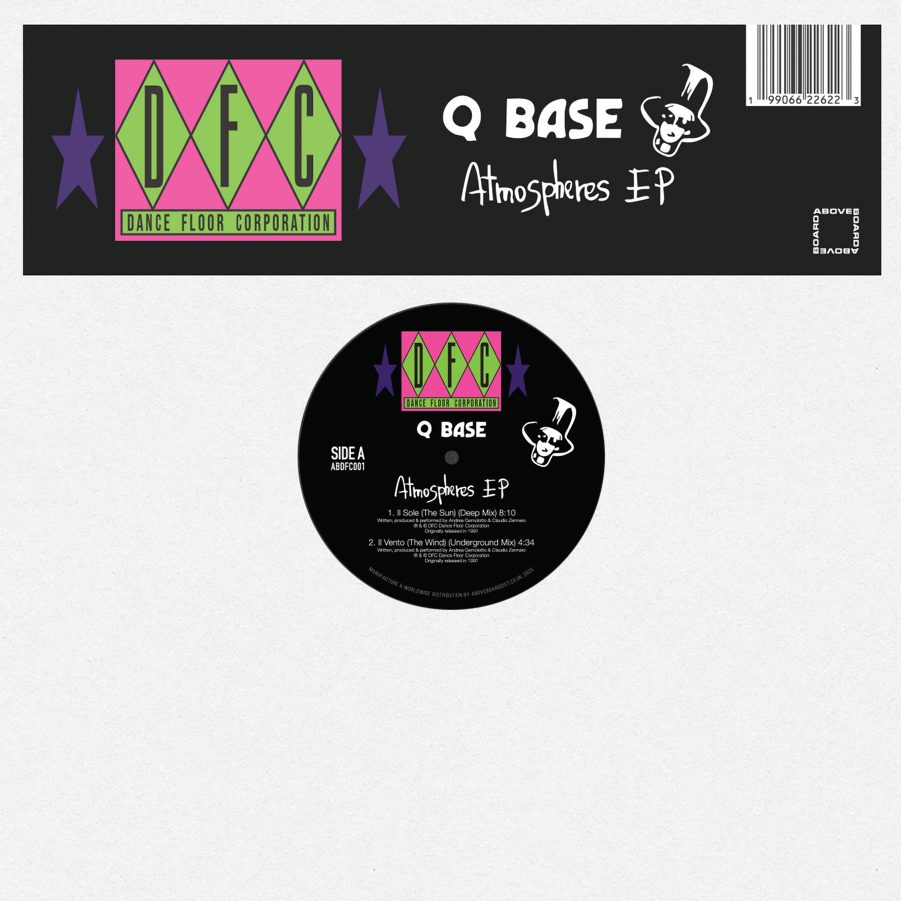Q Base | Atmospheres EP (Inc Idjut Boys RMX) – vinylunderground.co.uk