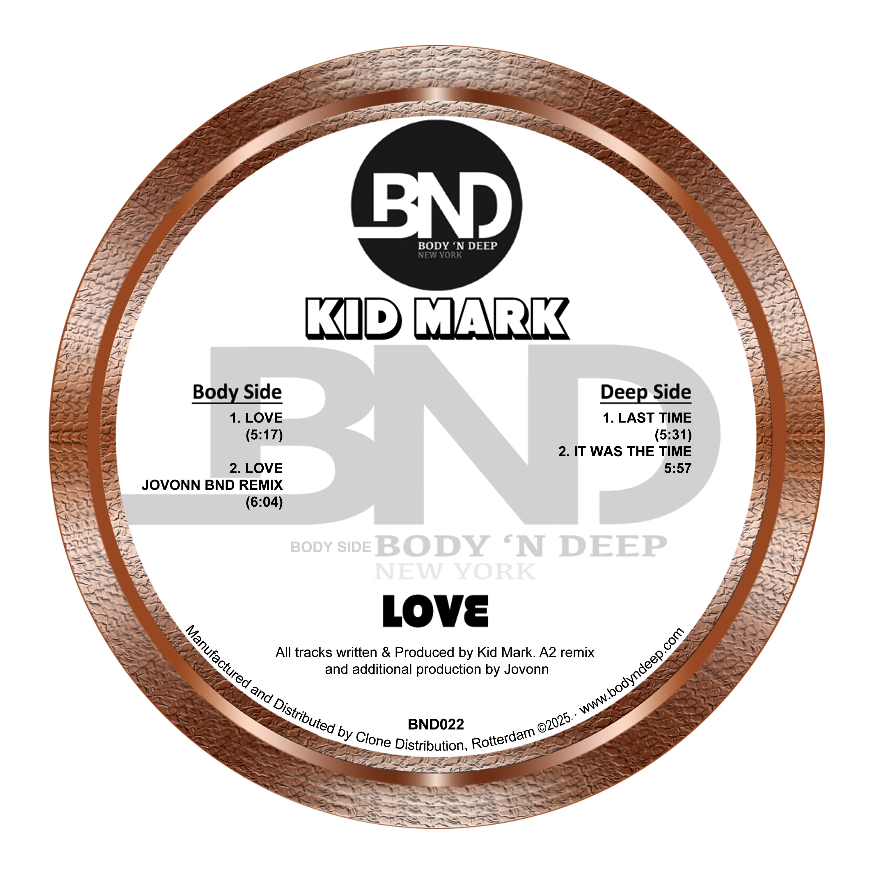 Kid Mark | Love – vinylunderground.co.uk