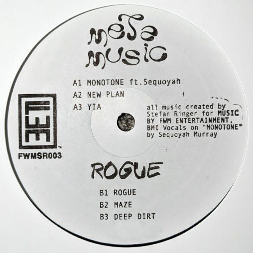 Stefan RINGER | Meta Music vs Rogue EP – vinylunderground.co.uk