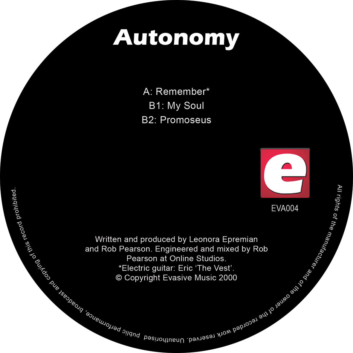 Autonomy | Autonomy – vinylunderground.co.uk