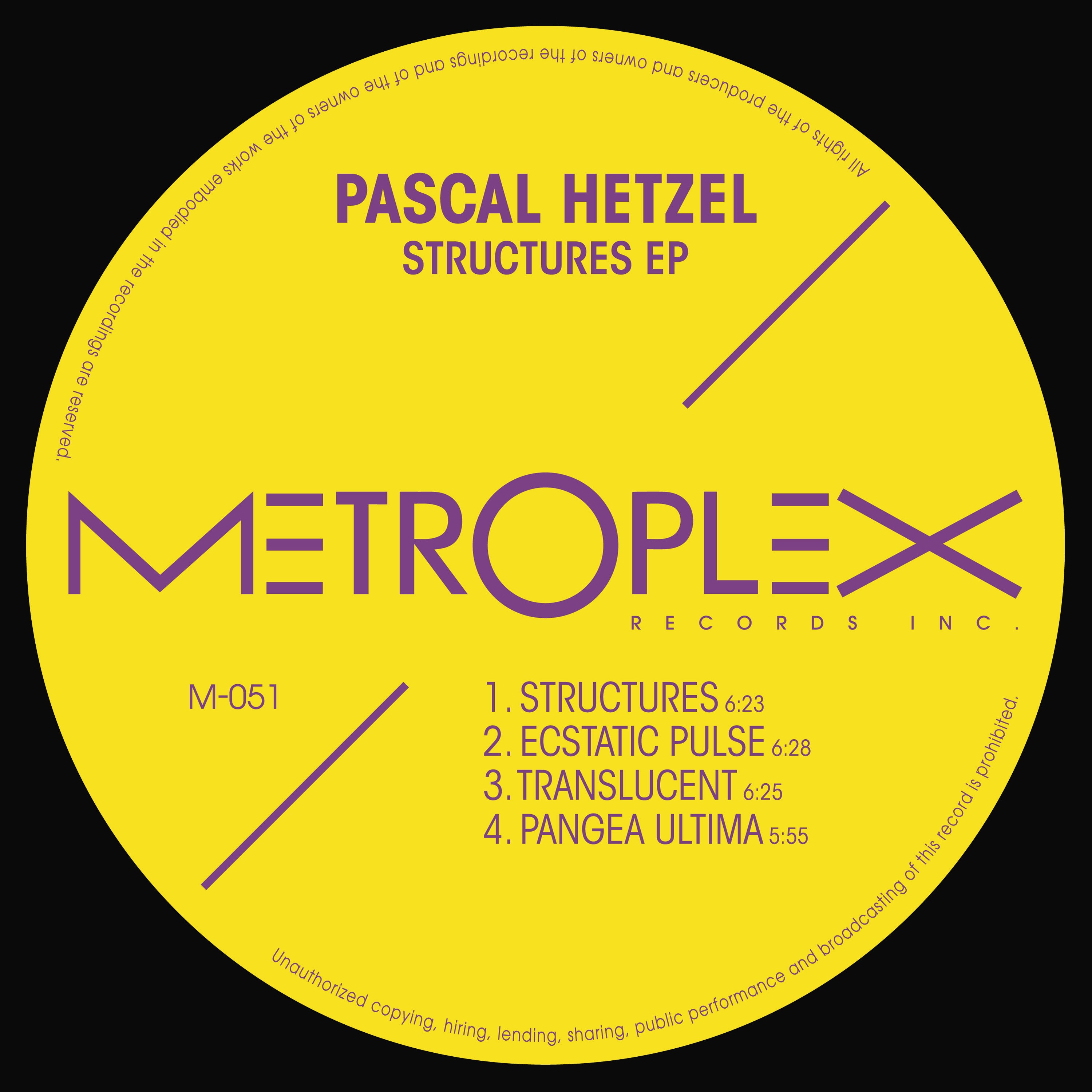 Pascal Hetzel | Structures EP – vinylunderground.co.uk