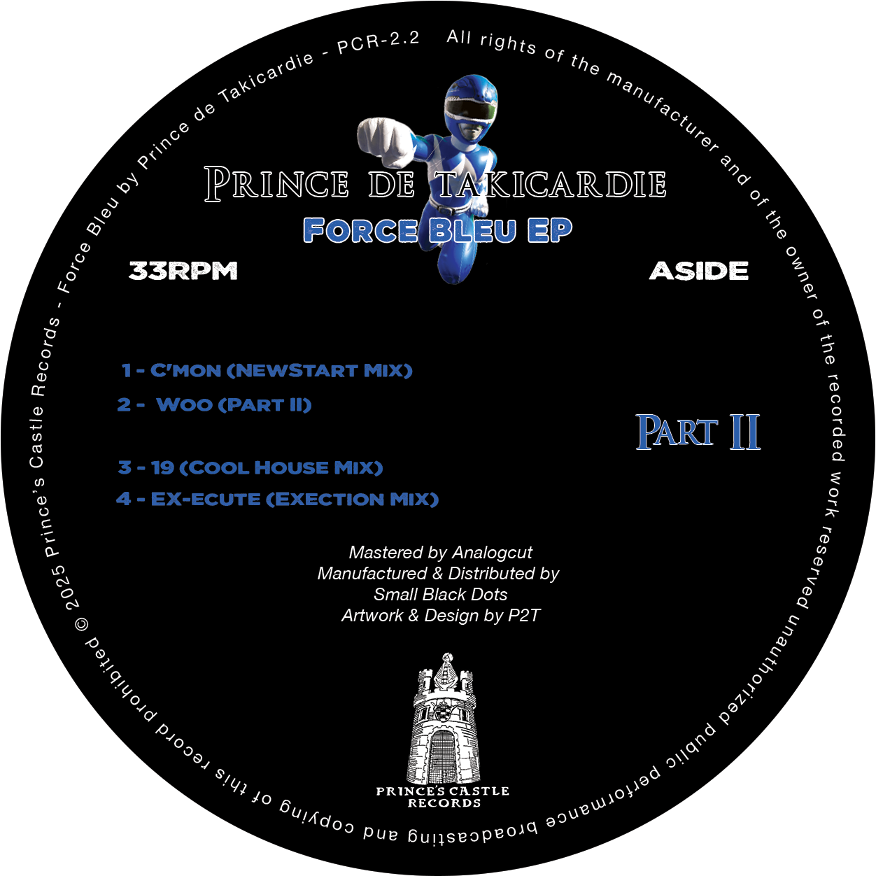Prince De Takicardie | Force Bleu EP Part II – vinylunderground.co.uk