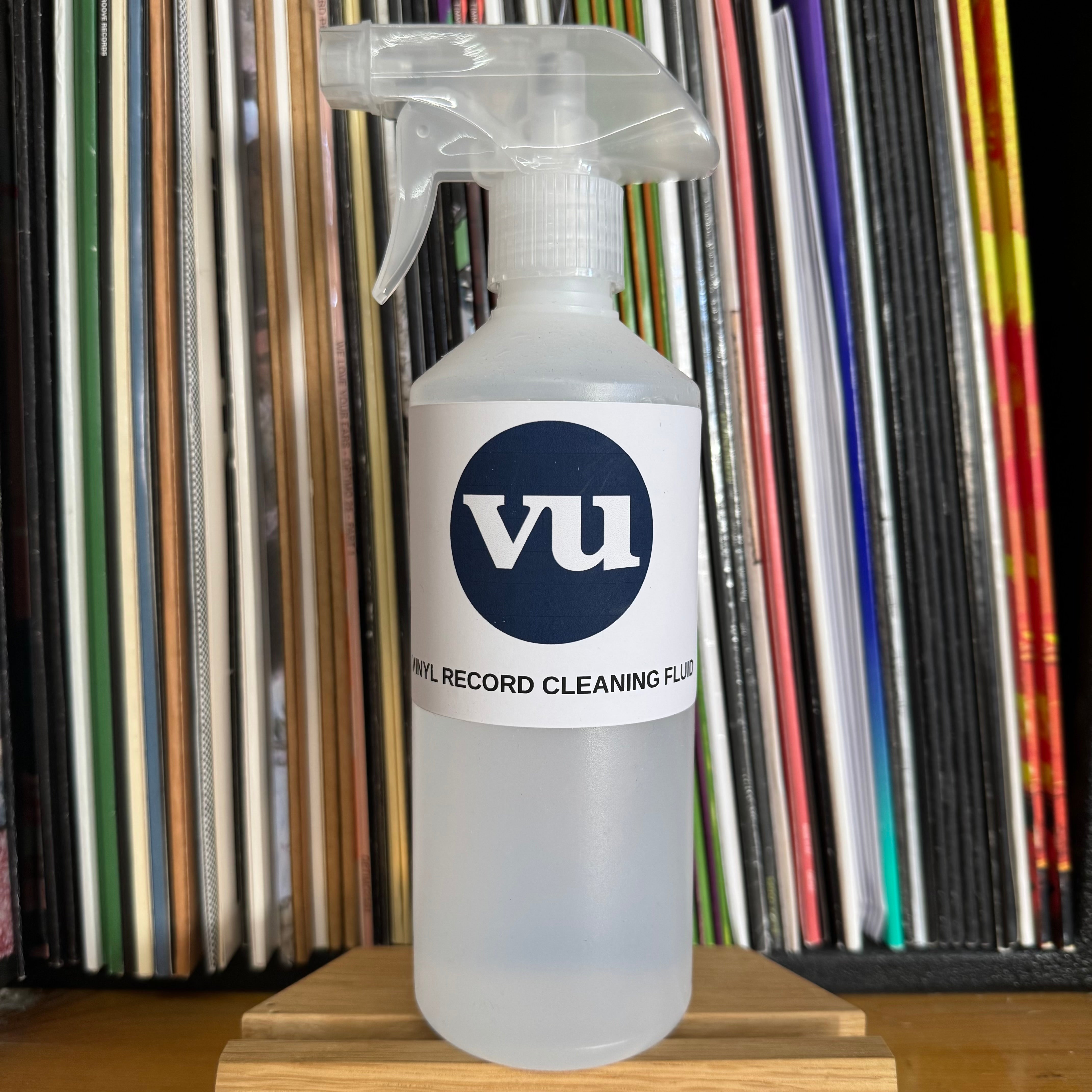 VU RECORD CLEANING FLUID 500ML TRIGGER SPRAY – vinylunderground.co.uk