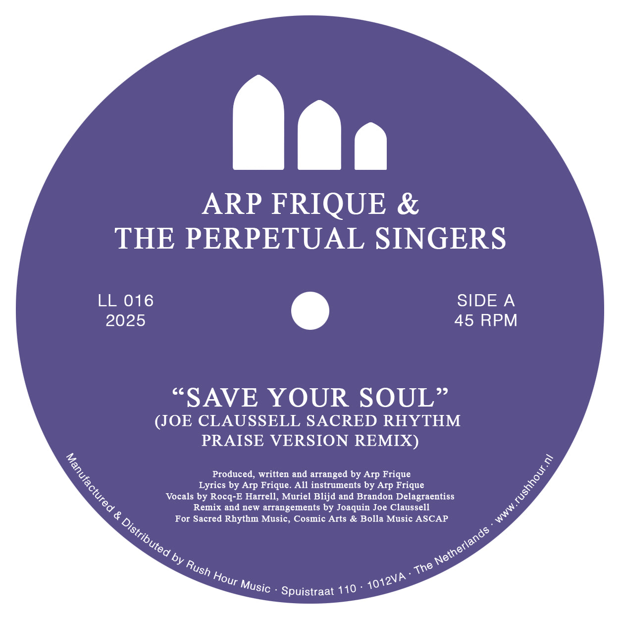 ARP FRIQUE & THE PERPETUAL SINGERS | SAVE YOUR SOUL (JOE CLAUSSELL SAC ...