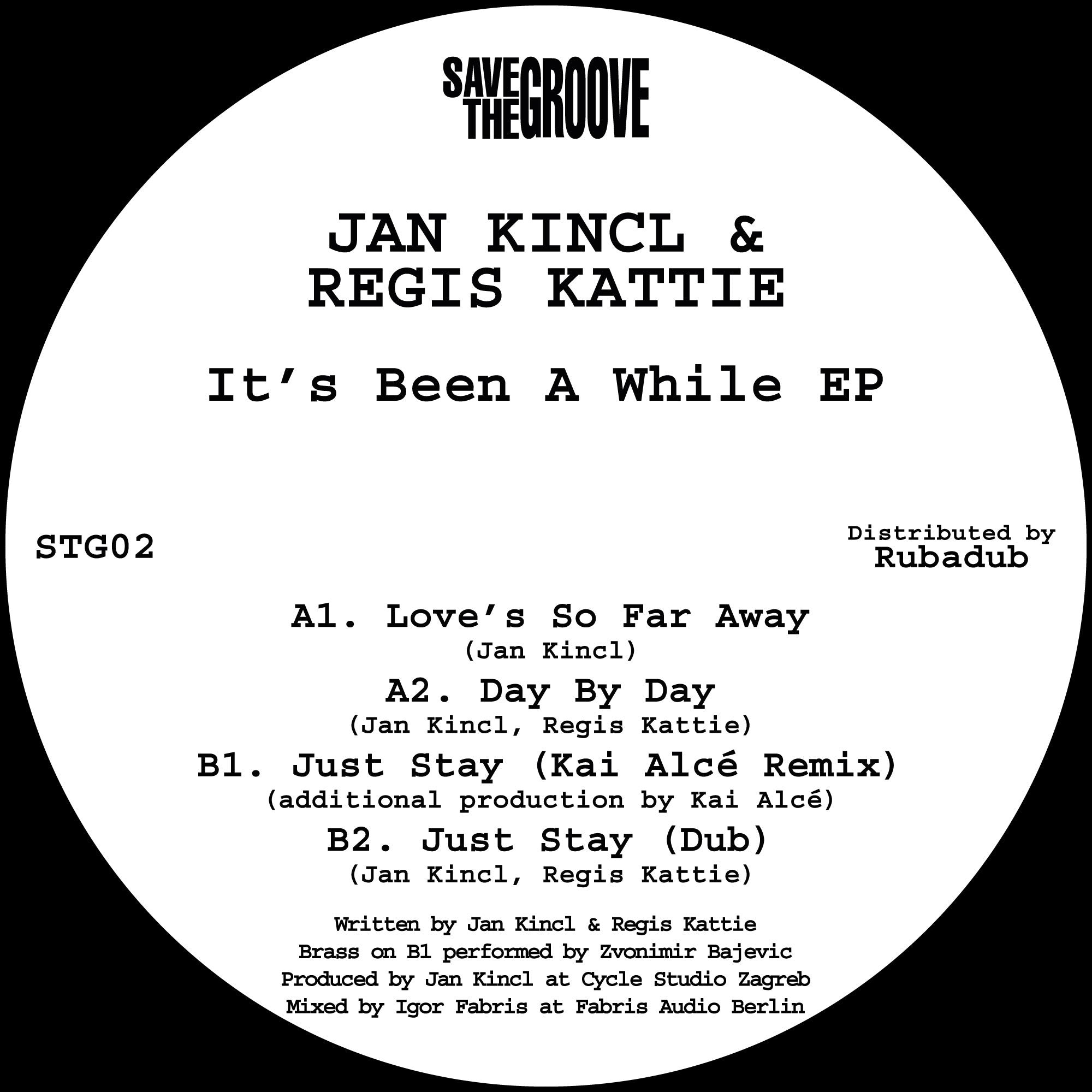 Jan Kincl & Regis Kattie | It’s Been A While EP – vinylunderground.co.uk