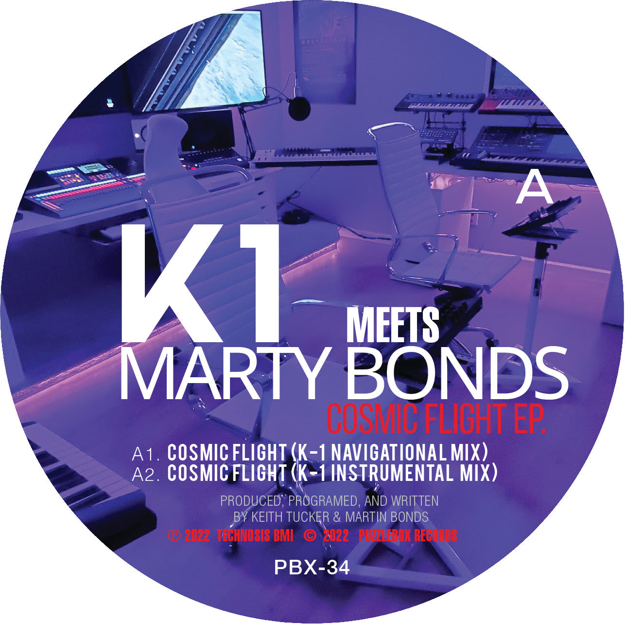 K1 & Marty Bonds | Cosmic Fight – vinylunderground.co.uk